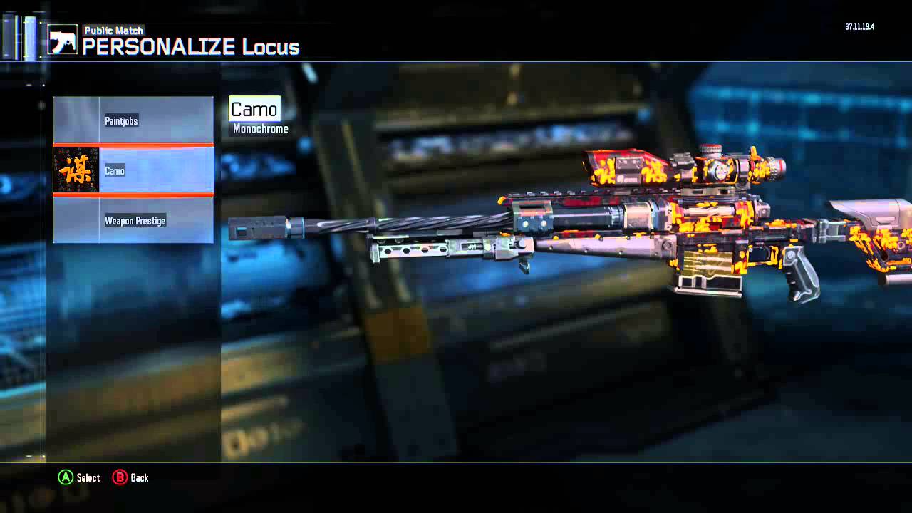 Epic Locus Camo BO3 Monochrome - YouTube