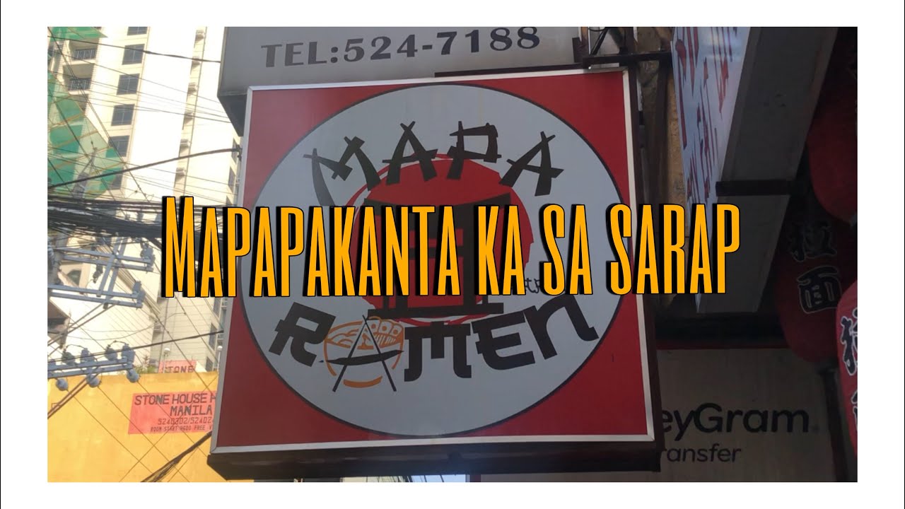 Mapa Ramen | Food Vlog No. 1 - YouTube