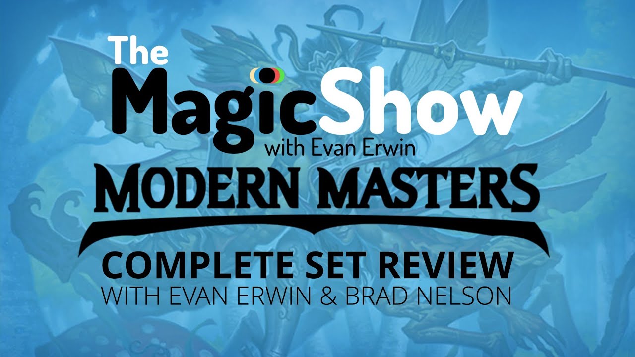 Complete Modern Masters Set Review - Blue - YouTube