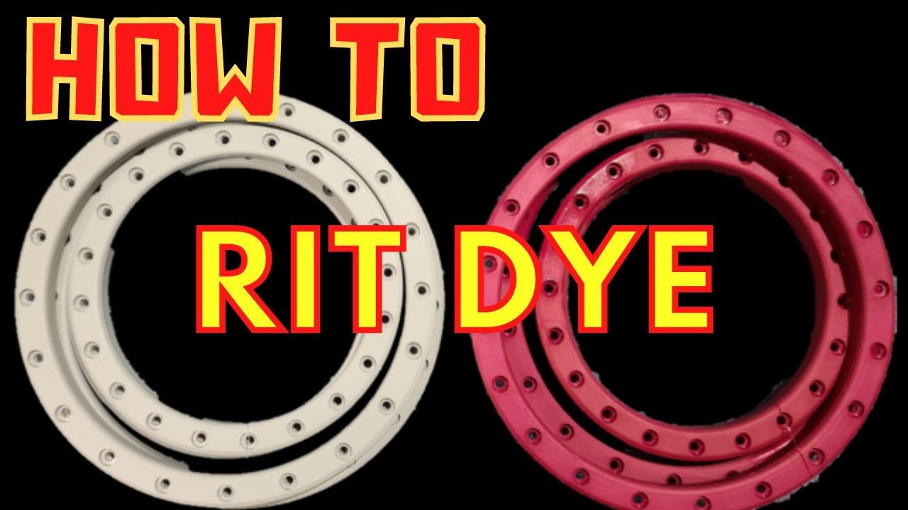 Color your RC Parts ? HOW TO do it with RIT DYE. - YouTube