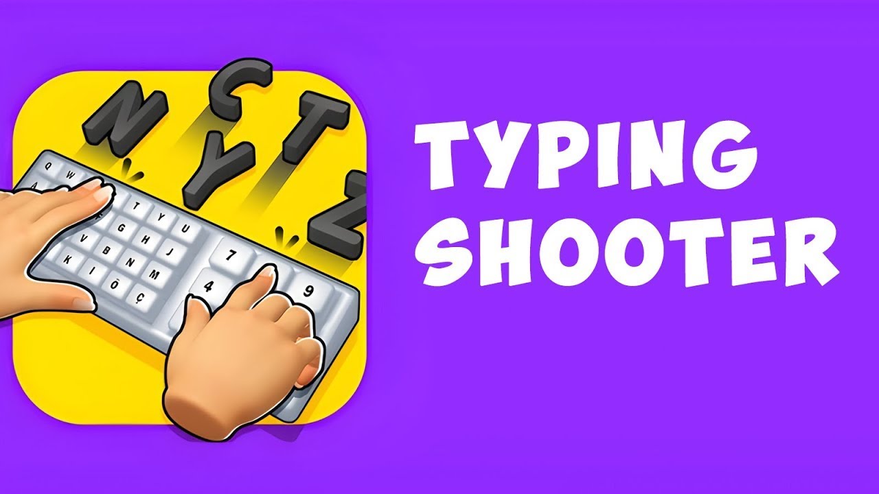 Typing Game Shooter in Android Mobiles Easy Playing and Enjoy - YouTube