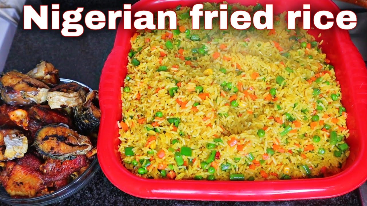 HOW TO COOK NIGERIA FRIED RICE | PARTY STYLE - YouTube