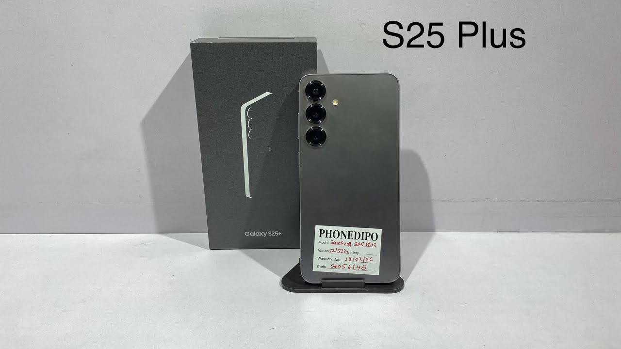 Samsung S25 Plus 12/512gb Open Box Condition. - YouTube