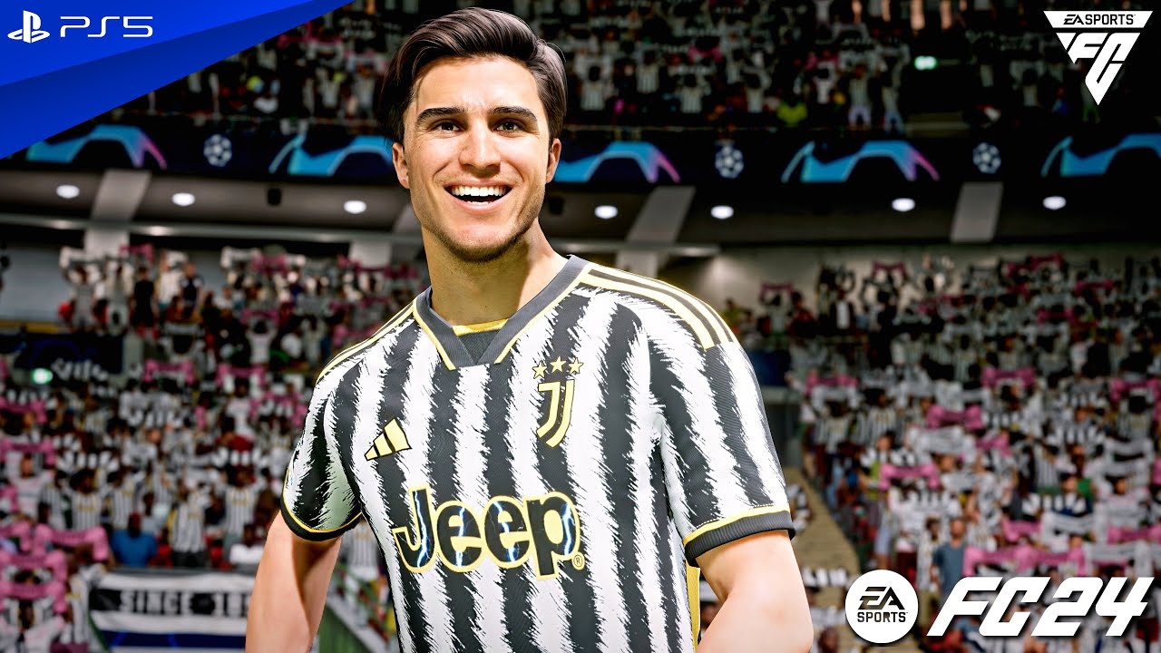 FC 24 - Juventus vs. Barcelona - Champions League 2024 Final Match at ...