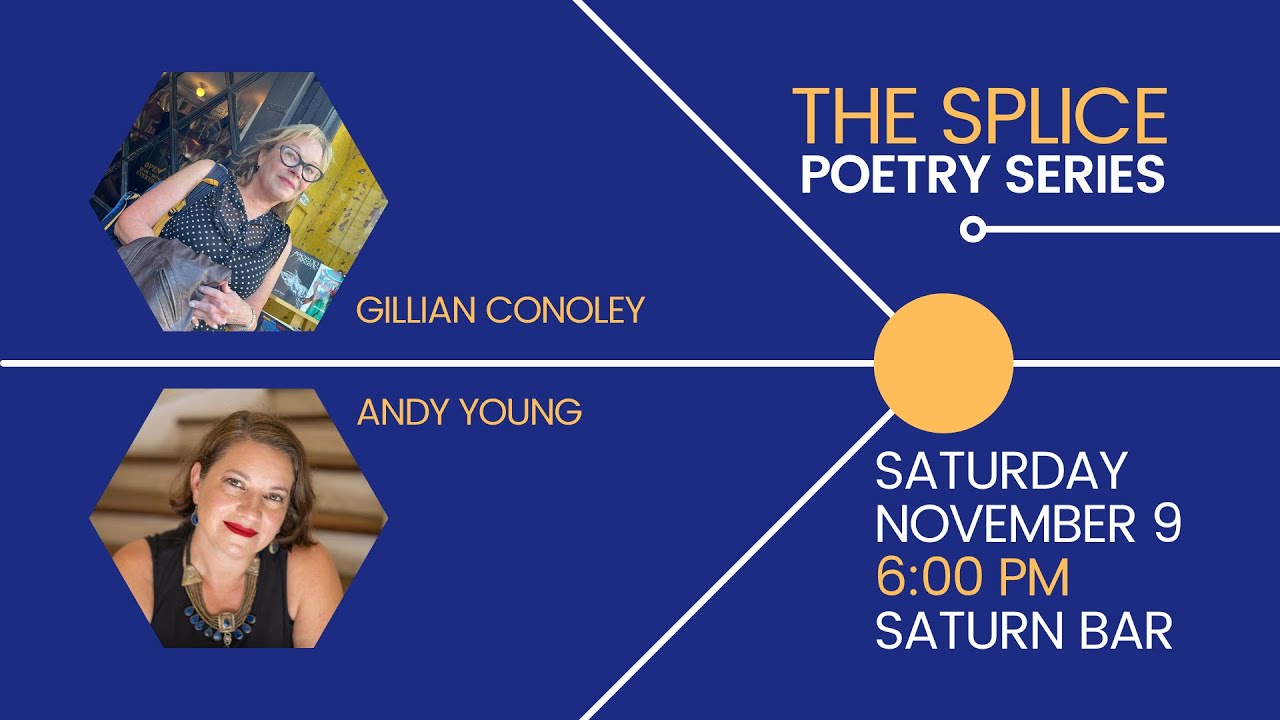 The Splice Poetry Series: Gillian Conoley & Andy Young - YouTube