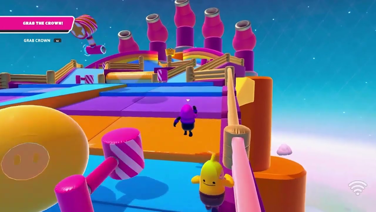 Running Up That Hill with Fall Guys Fall Mountain Win | Stranger Things ...