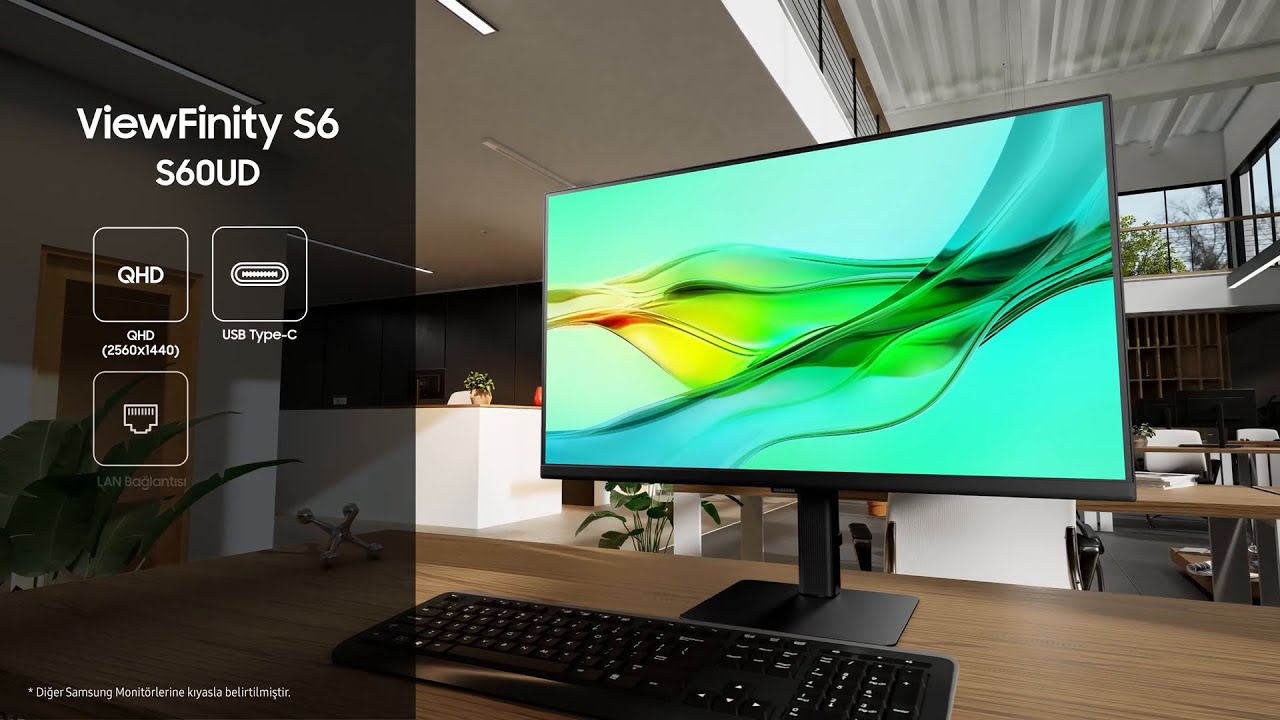 ViewFinity S6 UHD Monitör | Samsung - YouTube