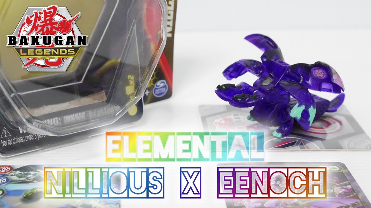 ELEMENTAL NILLIOUS x EENOCH Single Pack | Bakugan Legends | BAKUGAN ...