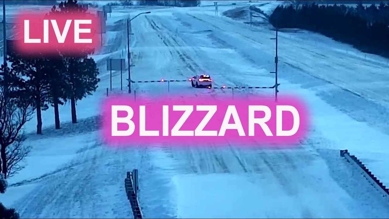 🔴 LIVE Blizzard Highway Closures - YouTube