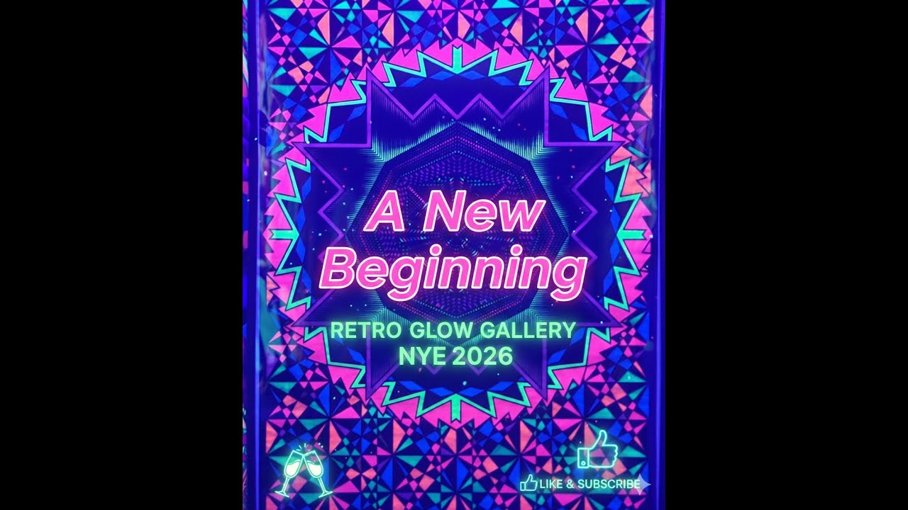 The Schizoid Image: A New Beginning at Retro Glow Gallery - YouTube