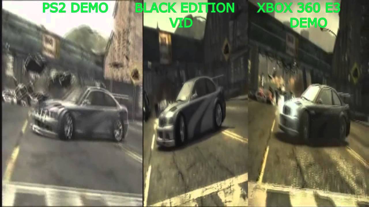 Need For Speed Most Wanted Demo Cutscene Comparison - YouTube