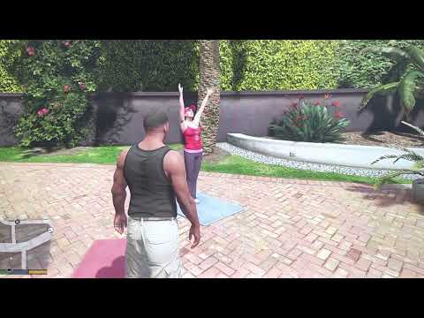 GTA V Franklin And Amanda Talking