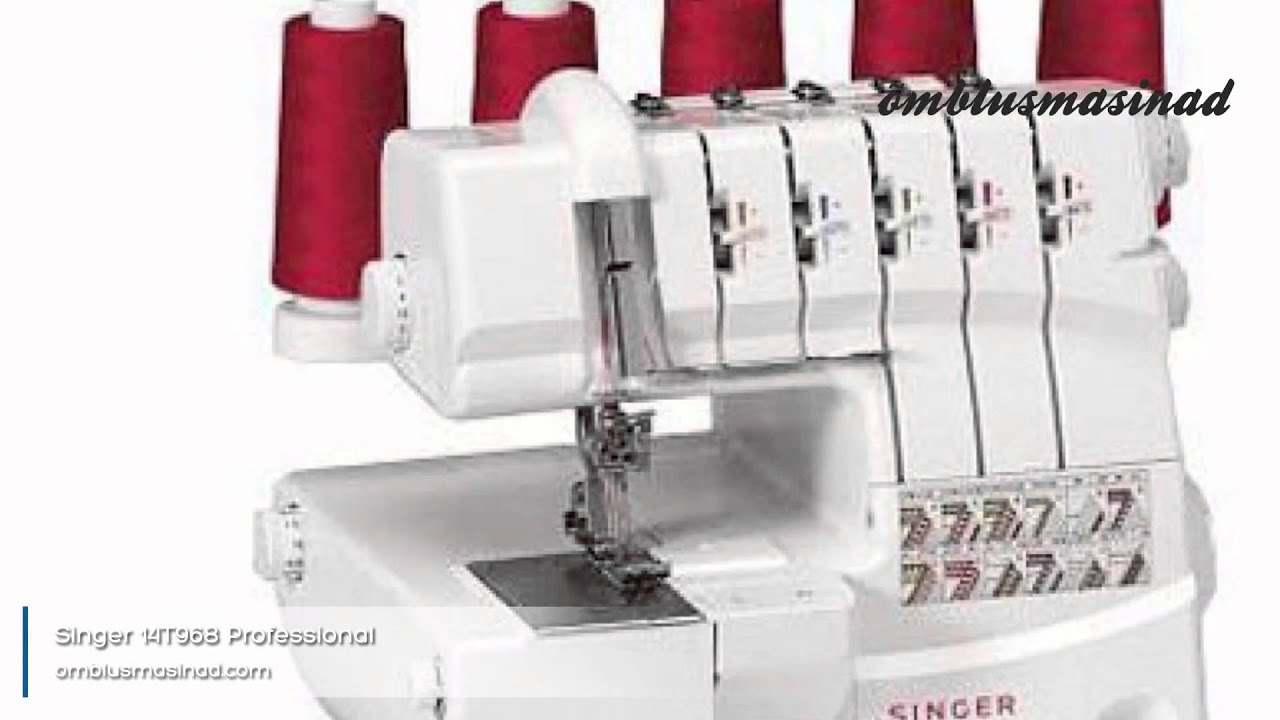 Singer 14T968 Professional (S-14T968) - YouTube
