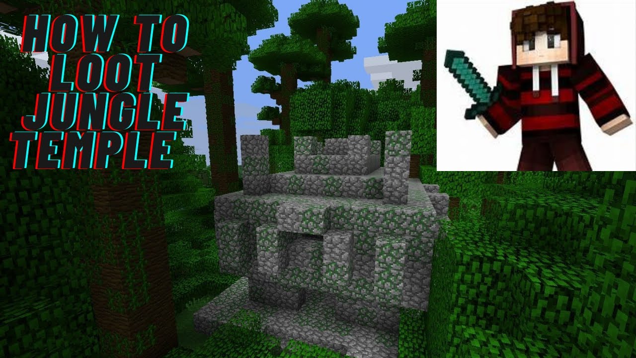 how to loot jungle temple in minecraft 1.17 - YouTube