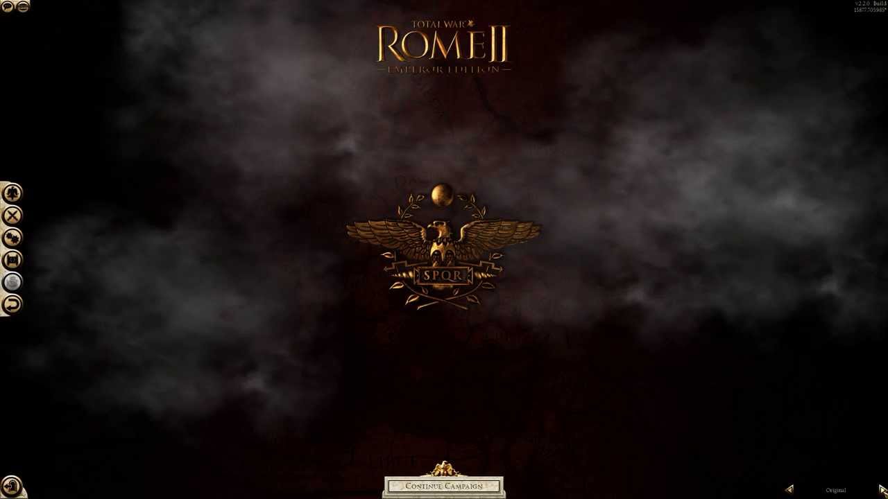 Total War Rome 2 Patch 17 BETA - Customizable Main Menu! .. No one ...