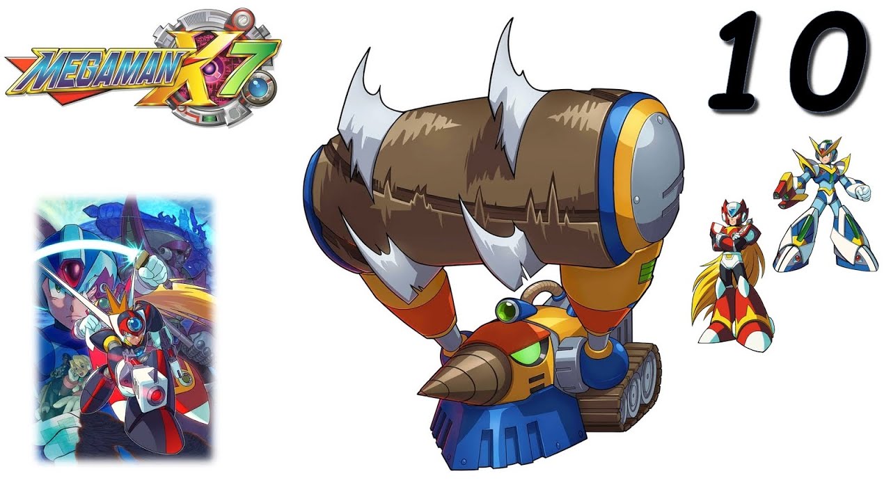 Mega Man X7 - Palace Road Stage - YouTube