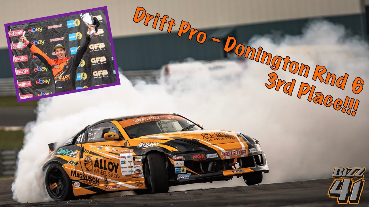 MSUK Drift Pro Championship Round 6 Donington - WE GET 3RD!!! - YouTube