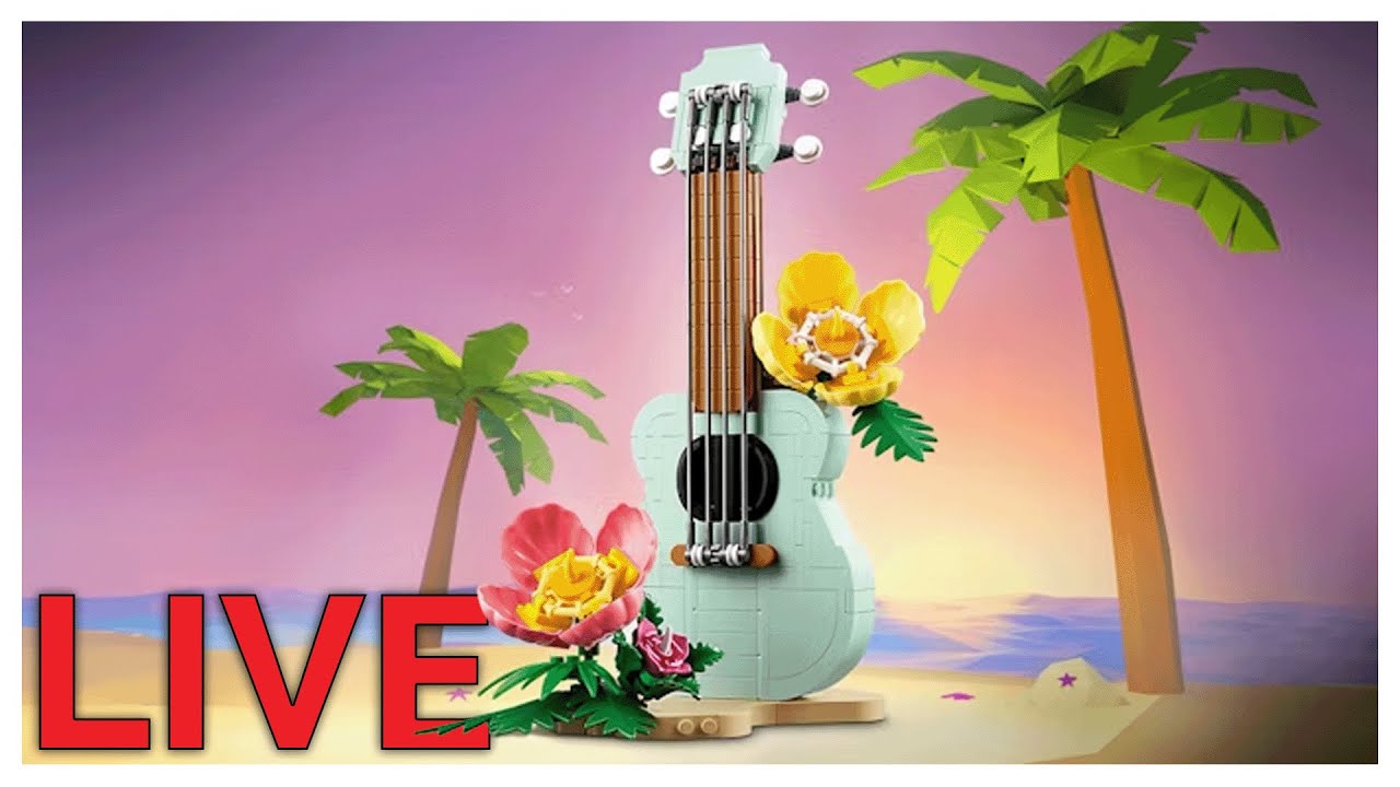 New LEGO set! Nice and cosy (LEGO Ukulele) - YouTube