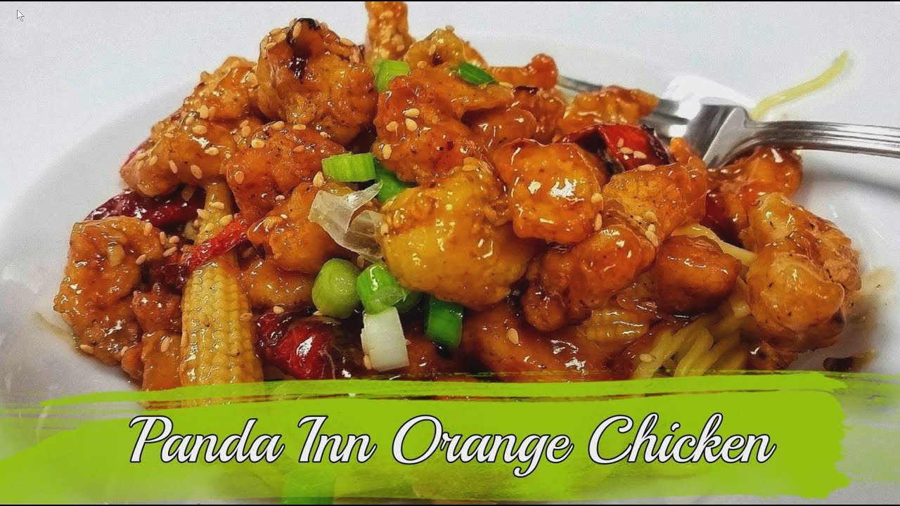 Panda Inn Orange Chicken - YouTube