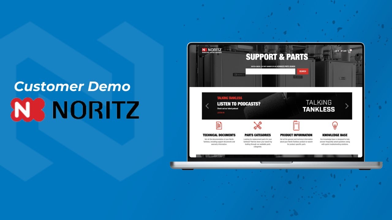 Noritz Tankless Water Heaters - Nomad eCommerce Customer Story - YouTube