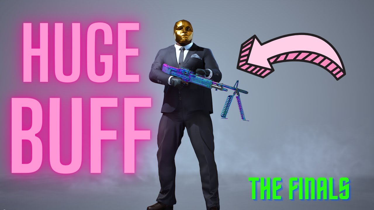 M60 LMG buff is phenomenal. The Finals - YouTube