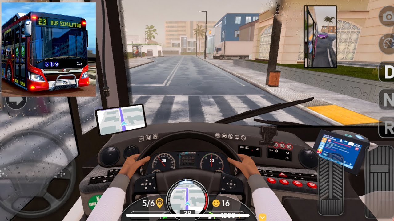 Bus Simulator 2023 Dubai Route 5/10 | New Dubai map Update | IOS Game ...