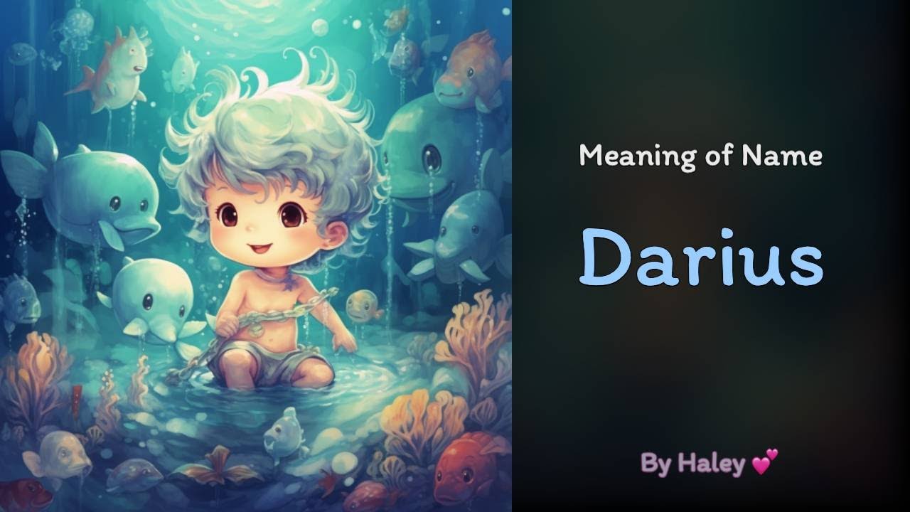 Meaning of boy name: Darius - Name History, Origin and Popularity - YouTube