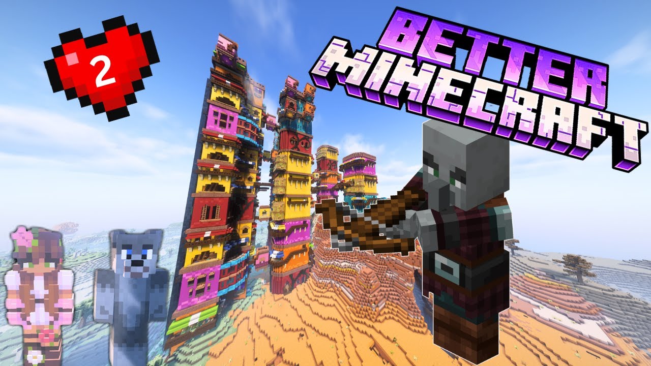 Finding an EVIL Structure in BETTER MINECRAFT - YouTube