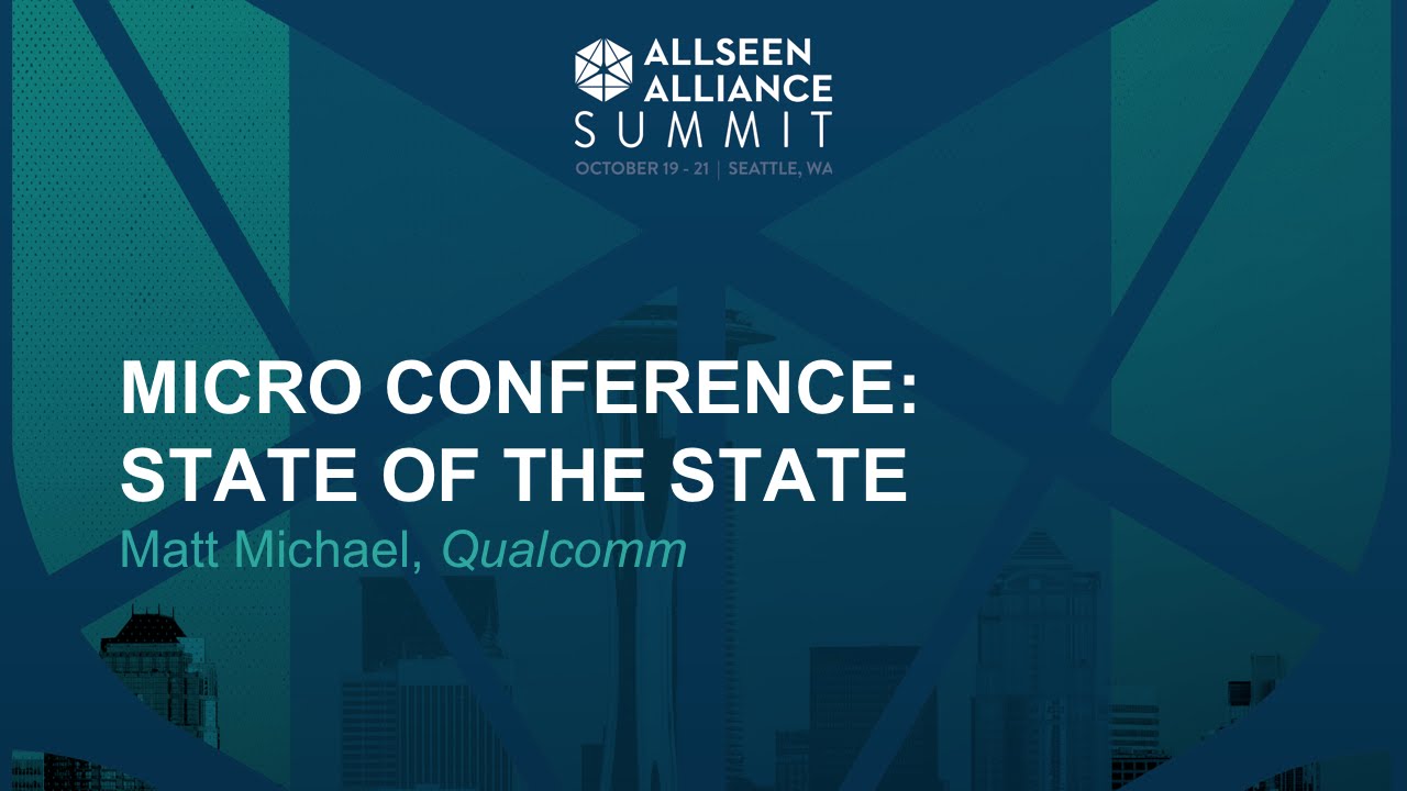 Micro Conference - State of the State - YouTube