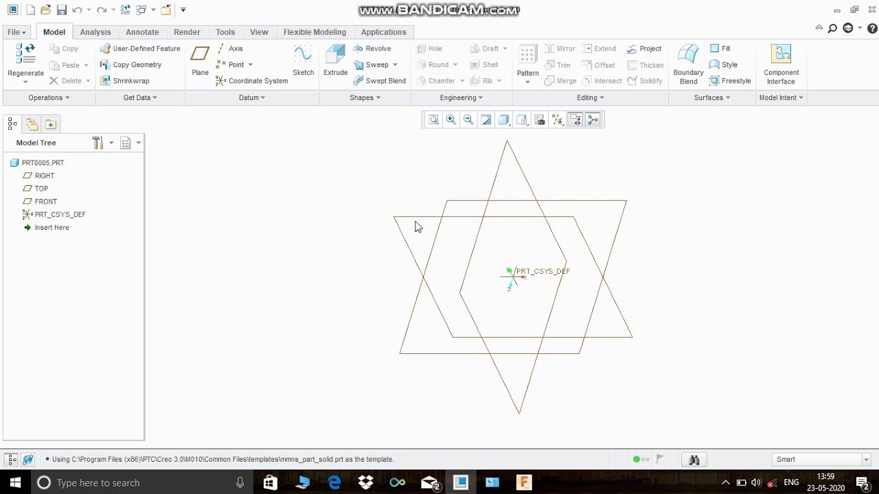 Narrow shell design on PTC Creo - YouTube
