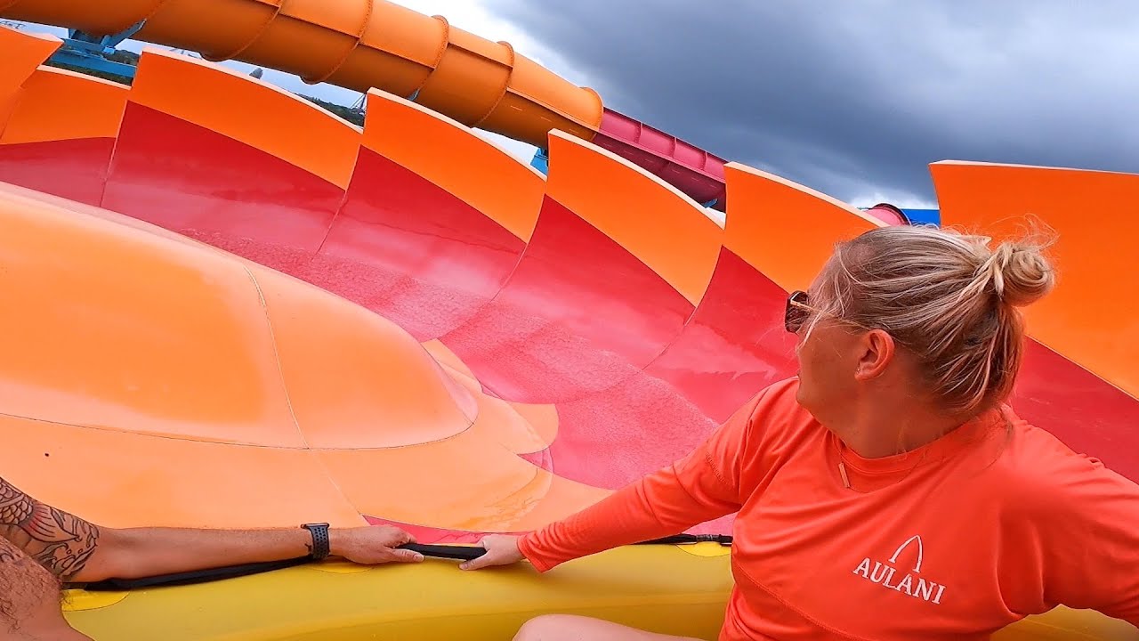 Adventure Island Rainy Day Water Park Fun! Exclusive Sneak Preview Of ...