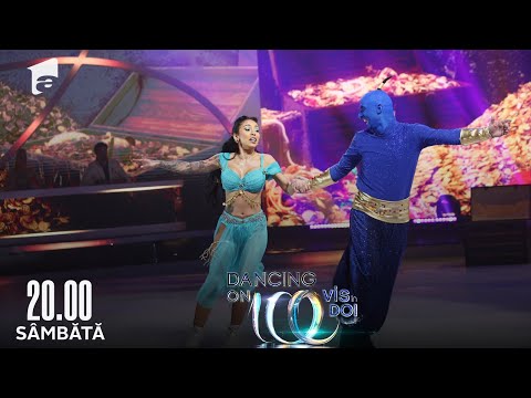 Duhul din lampă pe gheață! Dans din „1001 de Nopți” cu Ruby și Zsolt