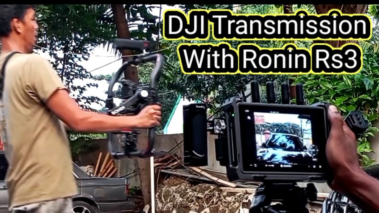 CONTROL Ronin Rs3 with DJI Transmission - YouTube