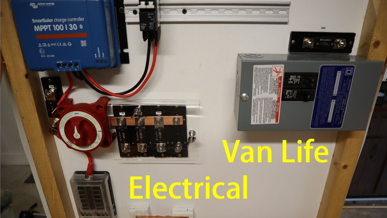 Van Life Electrical Panel prototype - YouTube