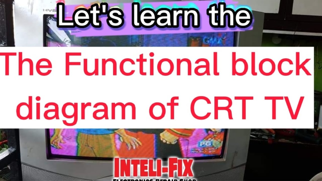 CRT TV functional Block Diagram Explained || Inteli-Fix - YouTube