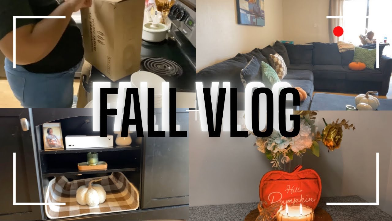 FALL VLOG🍂 Ep 3: Deep Clean, Declutter, & Decorate| Getting Ready for The Fall Season ...
