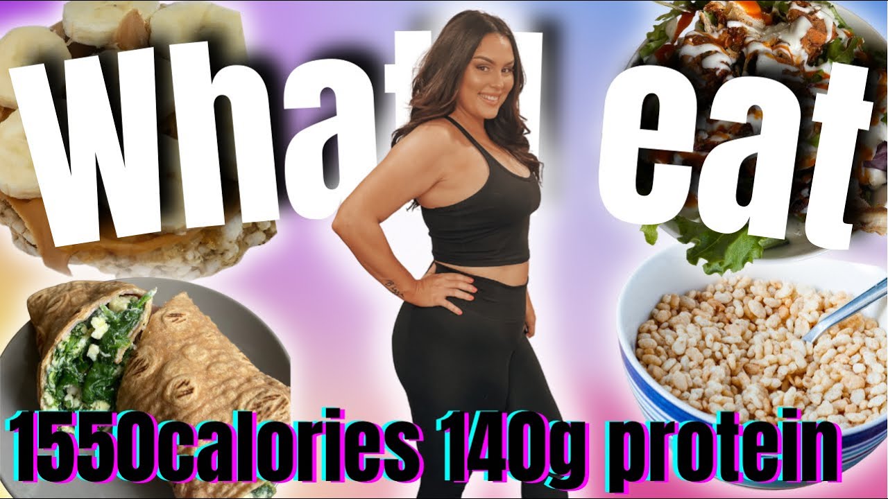 WHAT I EAT IN A DAY TO LOSE WEIGHT HEALTHY & REALISTIC MEALS / EASY ...