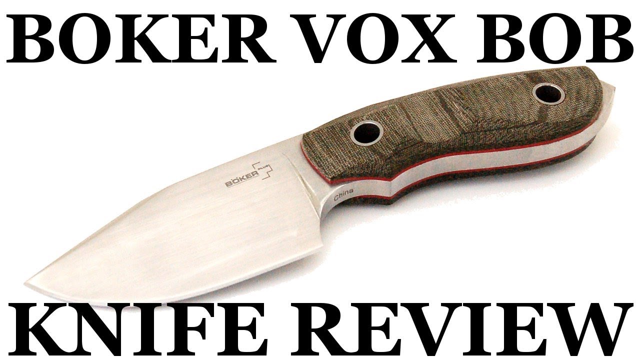Boker Vox BOB Review - YouTube