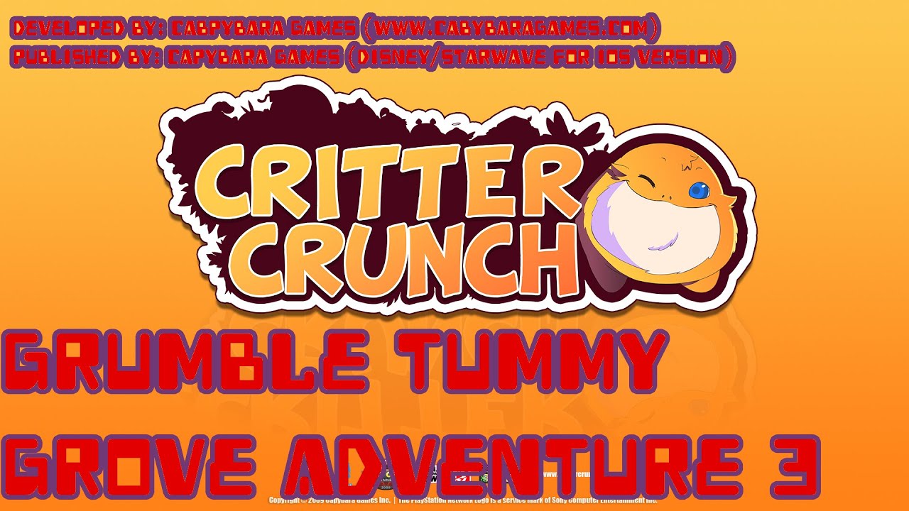 Critter Crunch Part 3 Grumble Tummy Grove adv 3 - YouTube