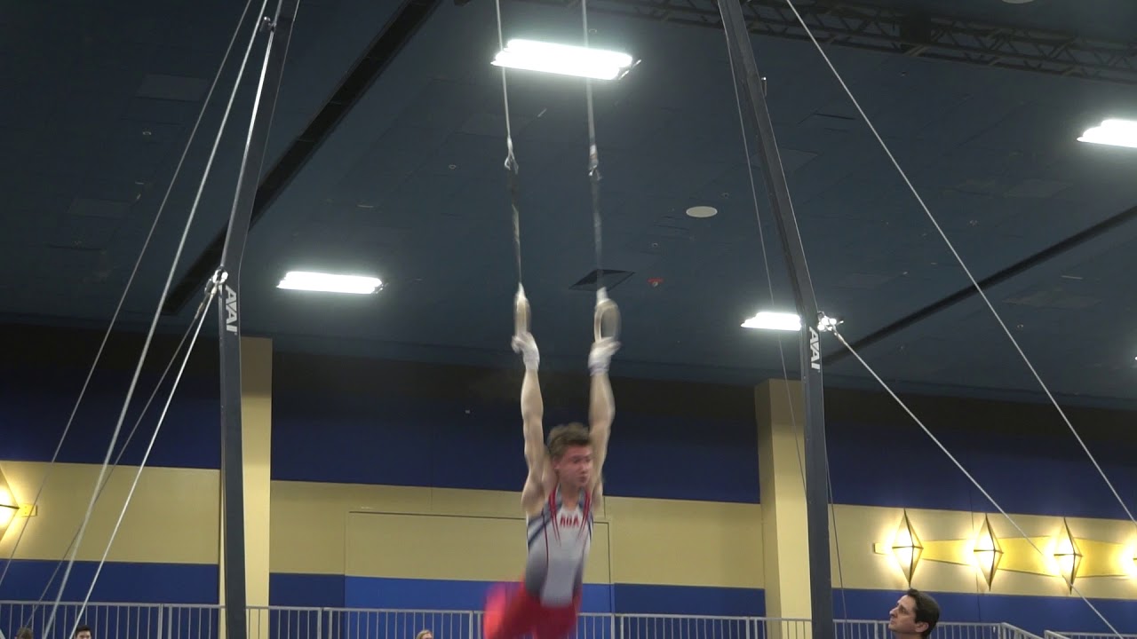 Kevin Penev - Still Rings - 2018 Winter Cup Challenge - Junior Prelims ...
