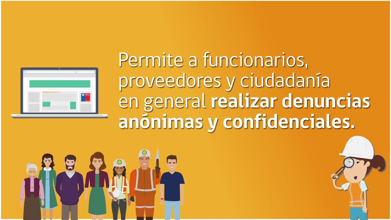 Uso plataforma probidad Ministerio de Obras Públicas - YouTube