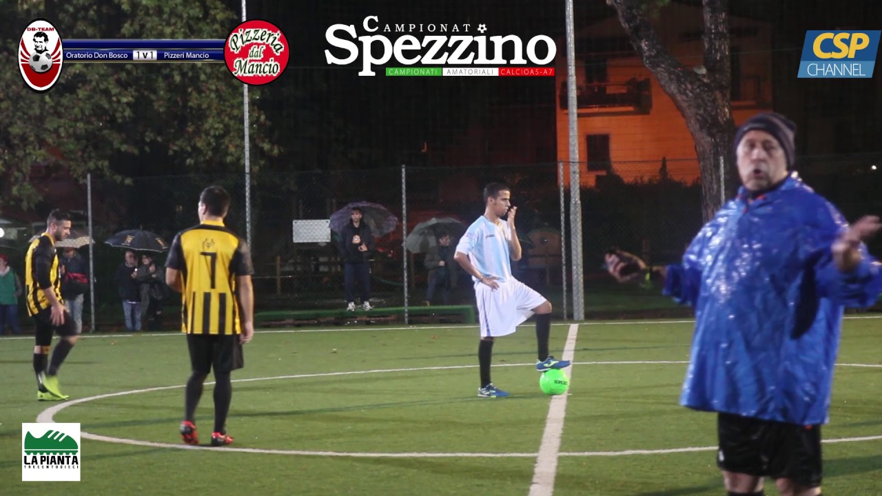 Campionato Spezzino Oratorio don bosco vs Pizzeria Mancio - YouTube