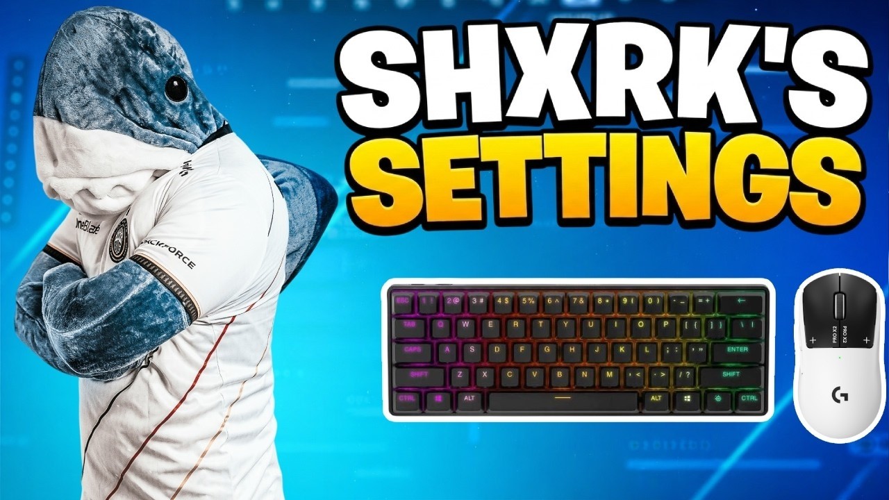 Shxrks UPDATED Keyboard & Mouse Fortnite Settings! (2026) - YouTube