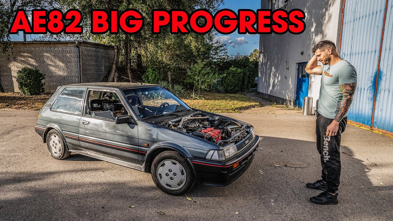Bringing back Corolla AE82 to life - part 1 - YouTube