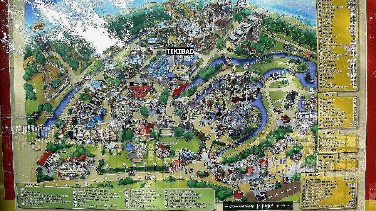 Duinrell - 4 - Tikibad - Einde / Wassenaar 2010 - YouTube