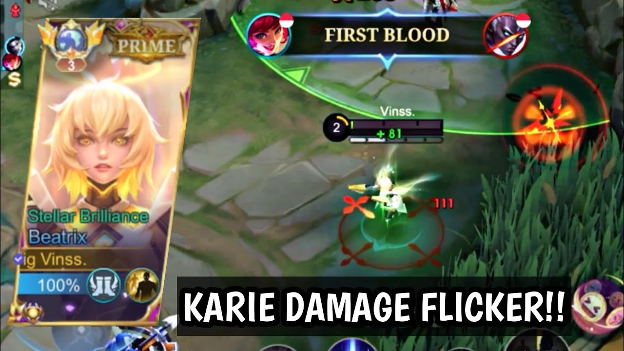 SNIPER BEATRIX VS KARIE DAMAGE! TIPS LAWAN KARIE! - YouTube