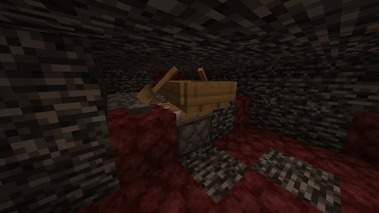 How to get on the Nether top [1.14.4] - YouTube