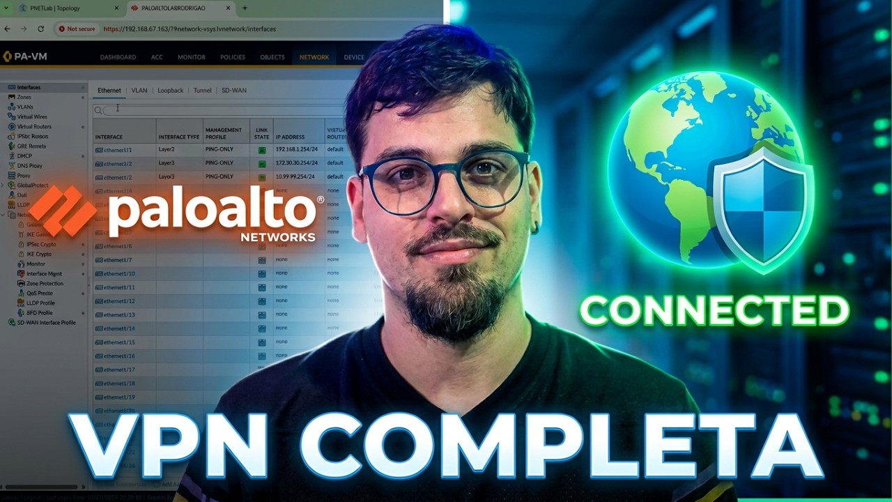 GlobalProtect VPN Paloalto passo a passo (NGFW 2025) - Portal, Gateway ...