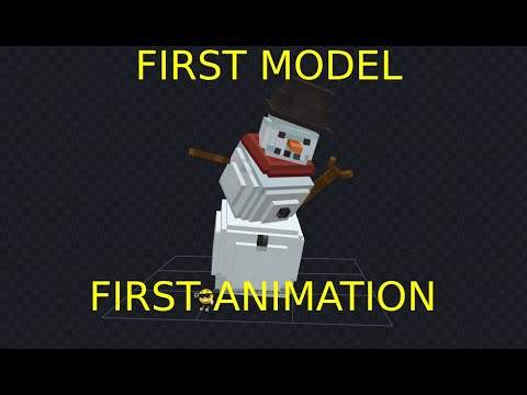 First Creation | Blockbench - YouTube