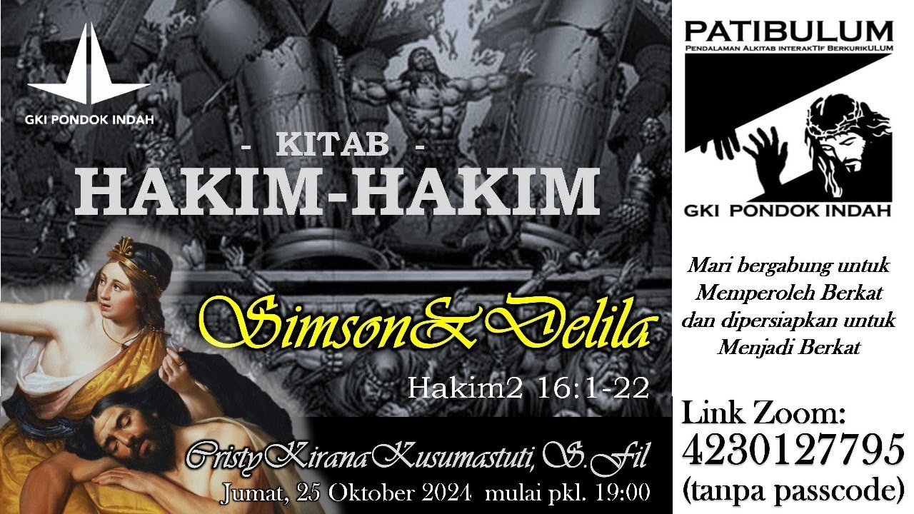 Patibulum - Hakim-hakim 16:1-22 : Simson & Delila - YouTube